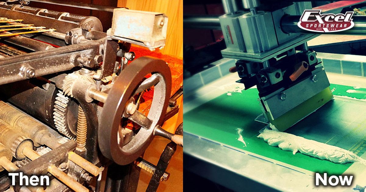 Part 1 | Screen Printing - A 1,000-Year Old Art Form - Excel Sportswear
