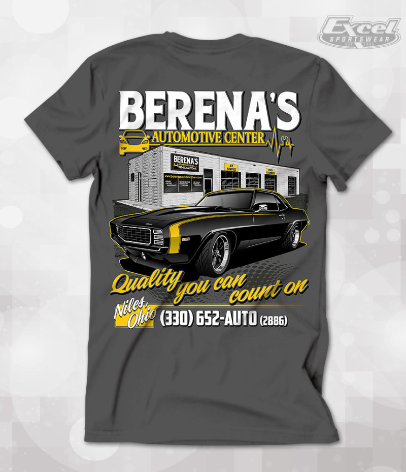 Excel Sportswear - Automotive Designs